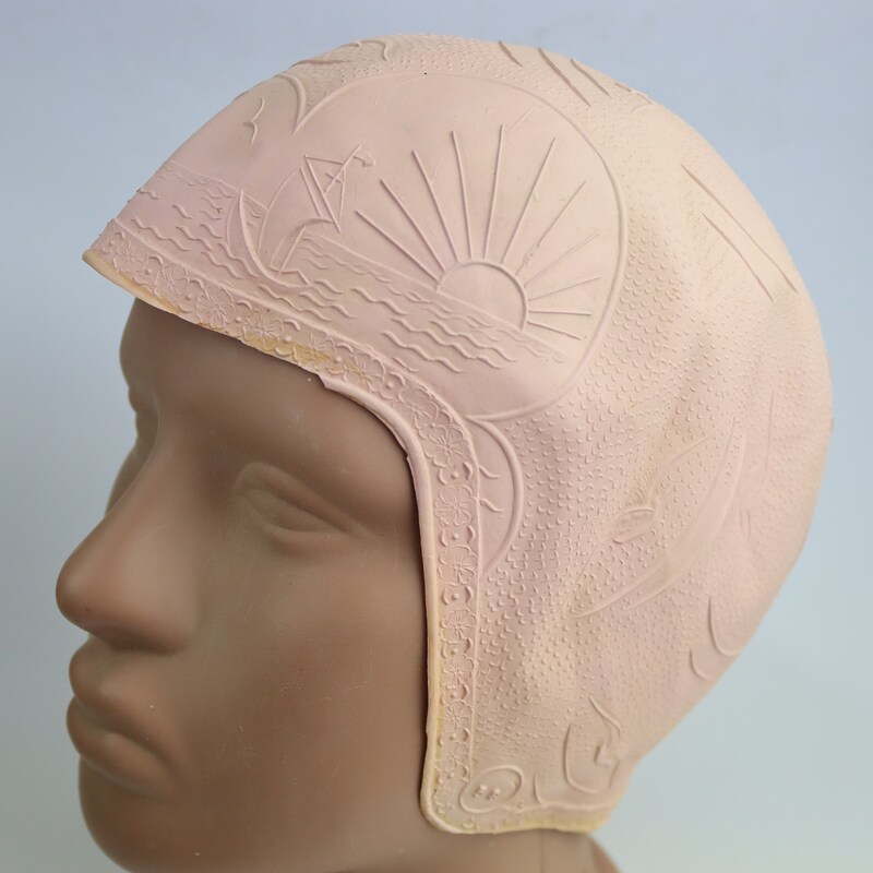 Rubber Bathing Cap - Etsy