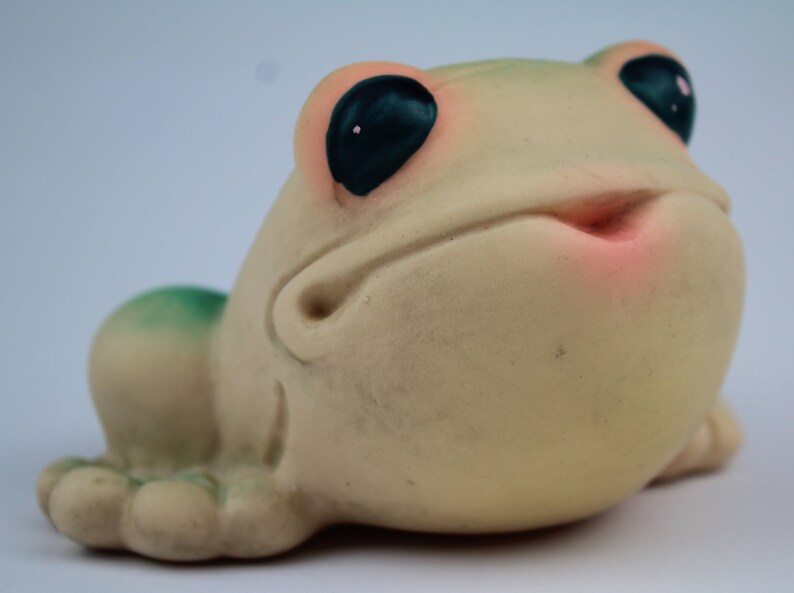 Soviet Rubber toad frog. Soviet Toy. Vintage Toy. Soviet | Etsy