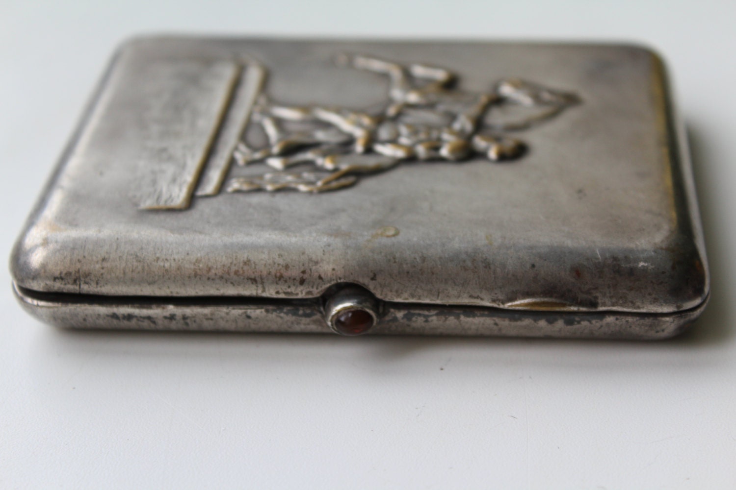 Soviet Brass Cigarette Case. Tobacco Box USSR. Vintage | Etsy