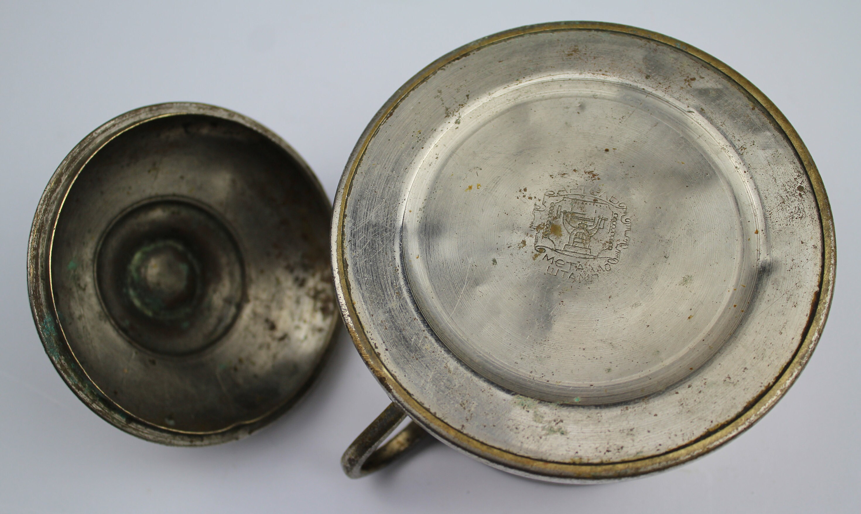 Soviet Brass Sugar Bowl Vintage Sugar-basin Ussr Sugar-bowl | Etsy