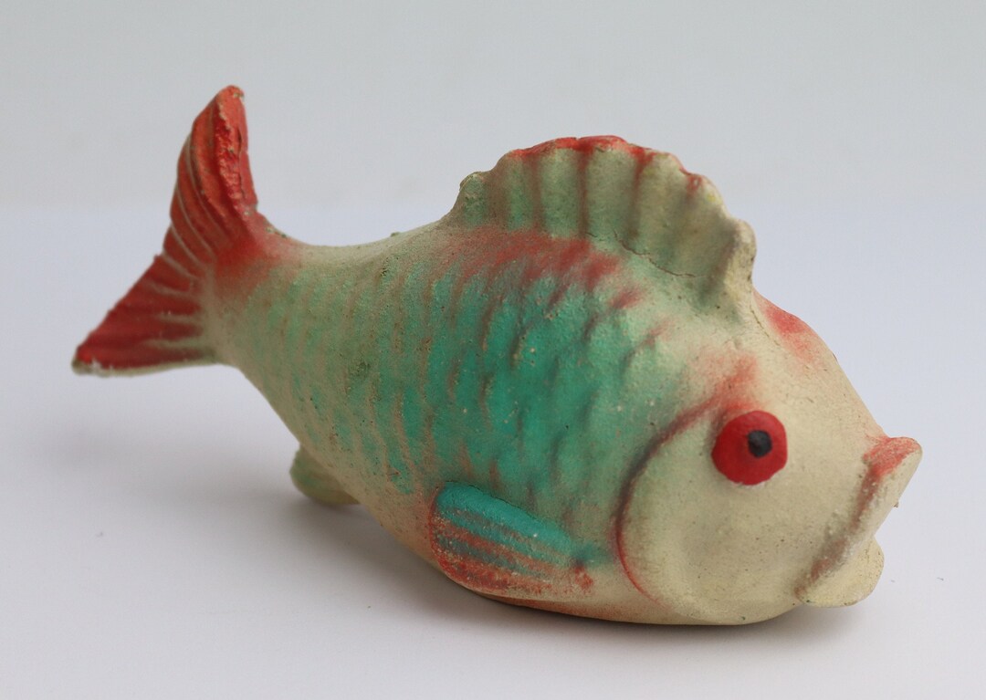 Rare Old Soviet Rubber Fish, Gold Fish, Vintage Fwhale, Fingerling ...