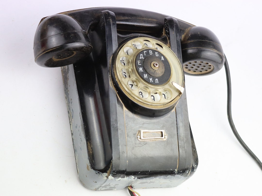 1959 Soviet Wall Phone. Soviet Telephone. Vintage Phone. Vintage ...