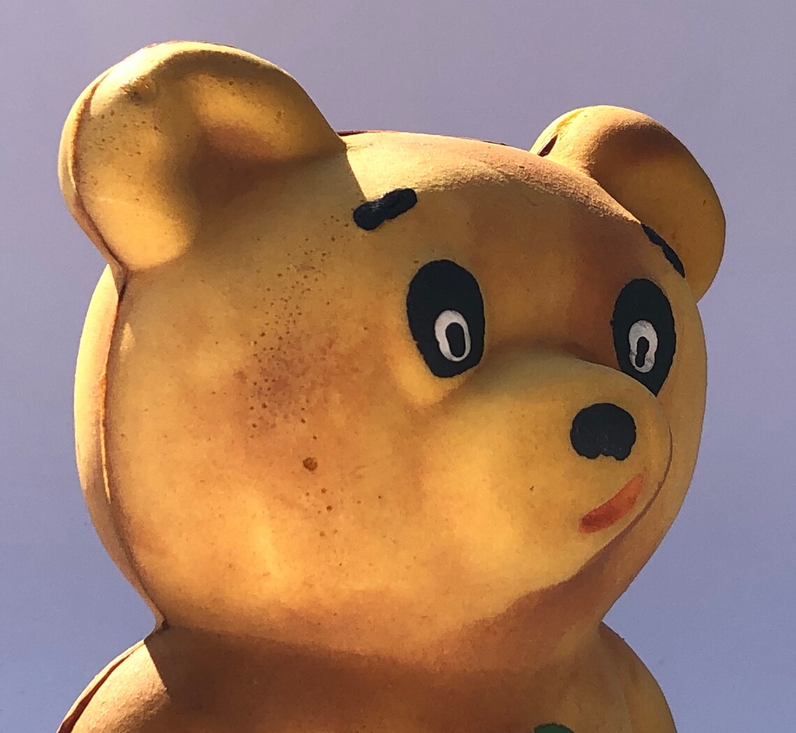 Very Rare Soviet Soft Polymer Toy Flocking Toy Soviet Bear - Etsy