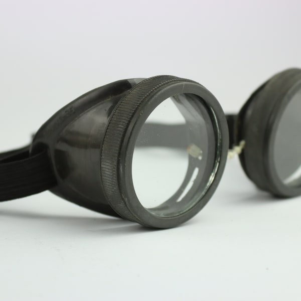 Vintage Aviator Safety Glasses - Etsy