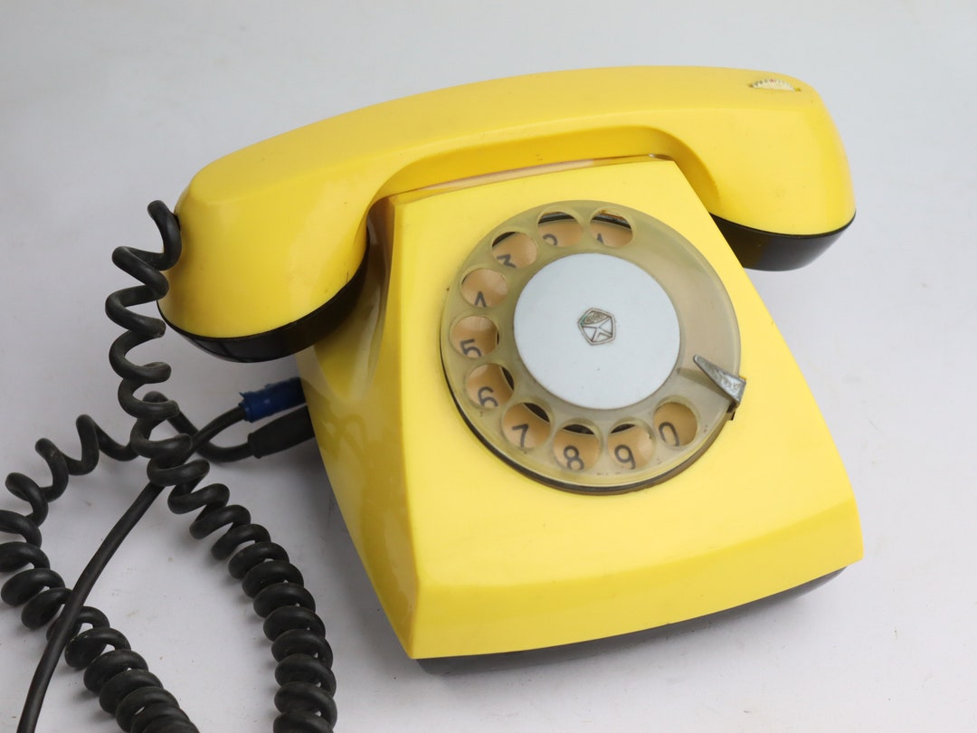 1973 Soviet Phone. TA-68 Desk Phone. Rotary Phone. Disk Phone. - Etsy