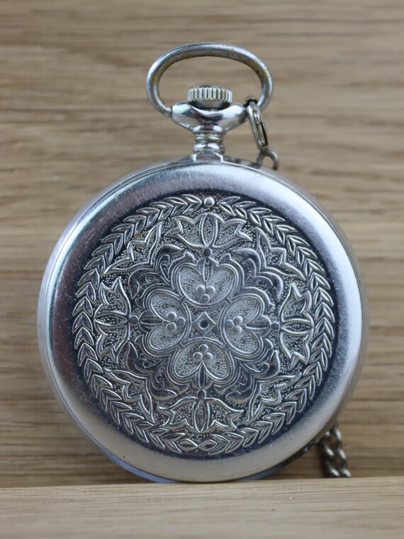 1975 Rare Soviet pocket watch October Revolution 1917… - Gem