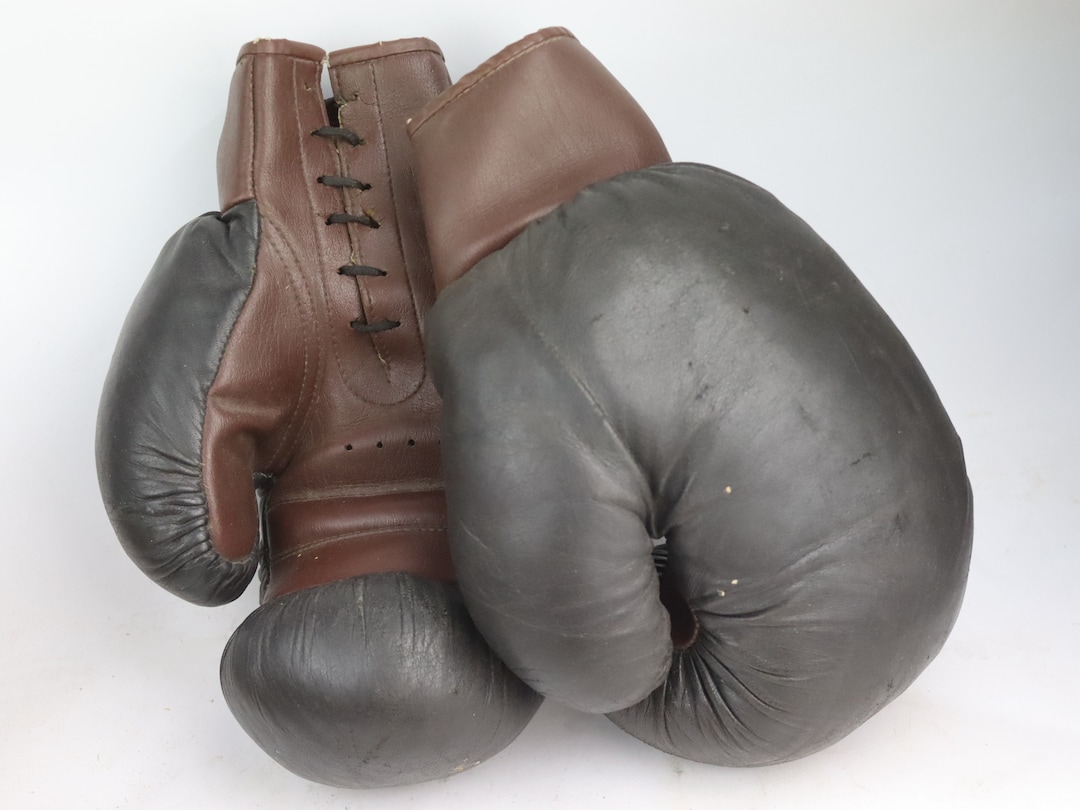 Soviet Boxing Gloves. Vintage Boxing Gloves. Leather Gloves. Leather ...