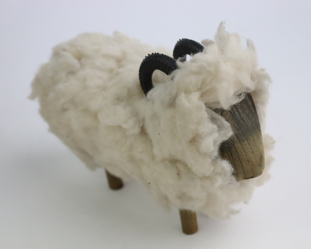 Soviet Wooden Sheep Toy. Soviet Sheep. Lamb. Ewe Toy. Vintage Toy ...