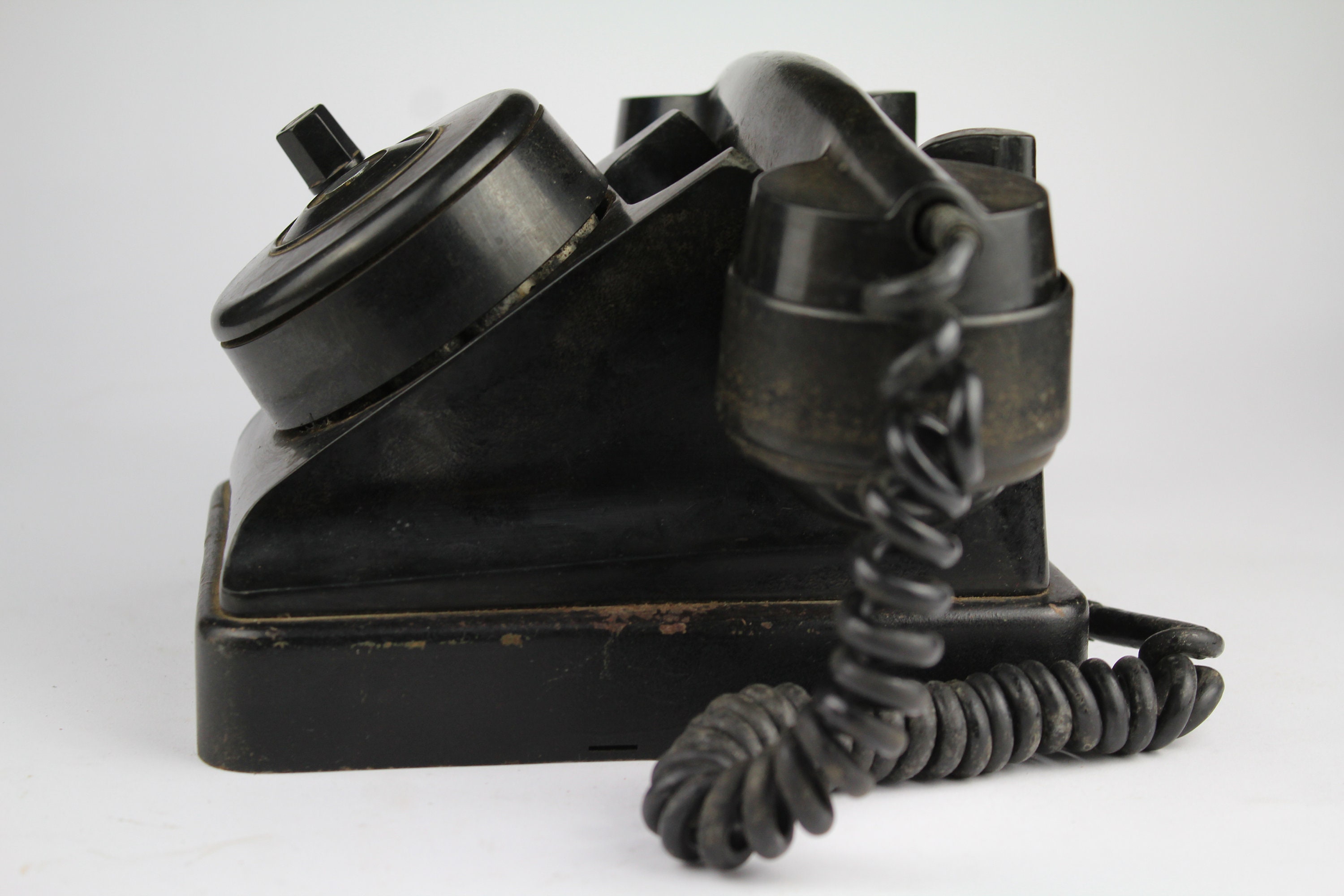 Rare Soviet Phone. Soviet Telephone. Vintage Bakelite Phone. | Etsy