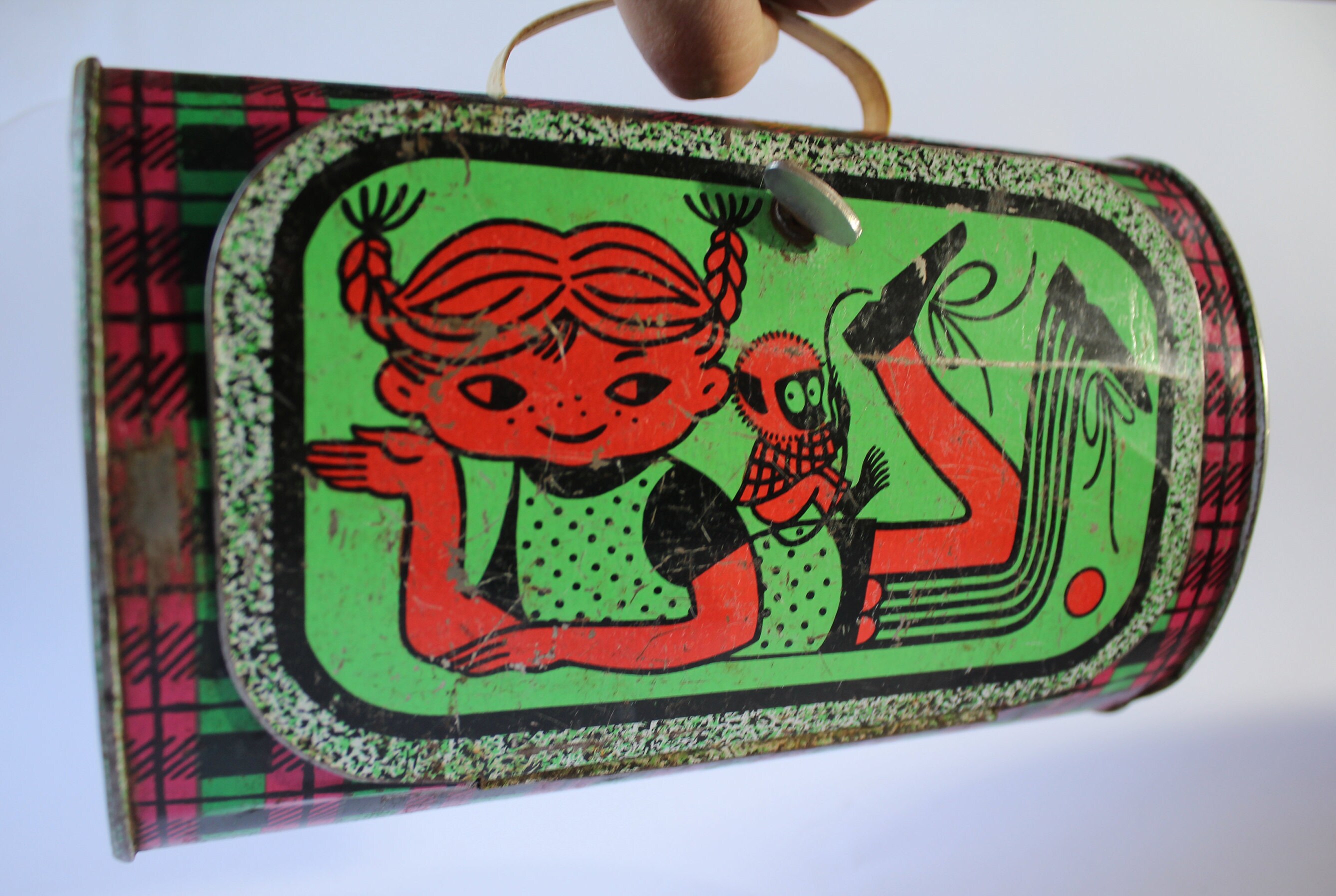 Soviet Lunchbox Vintage Tin Toy Bag Lunch Box Kids Bag Tin | Etsy