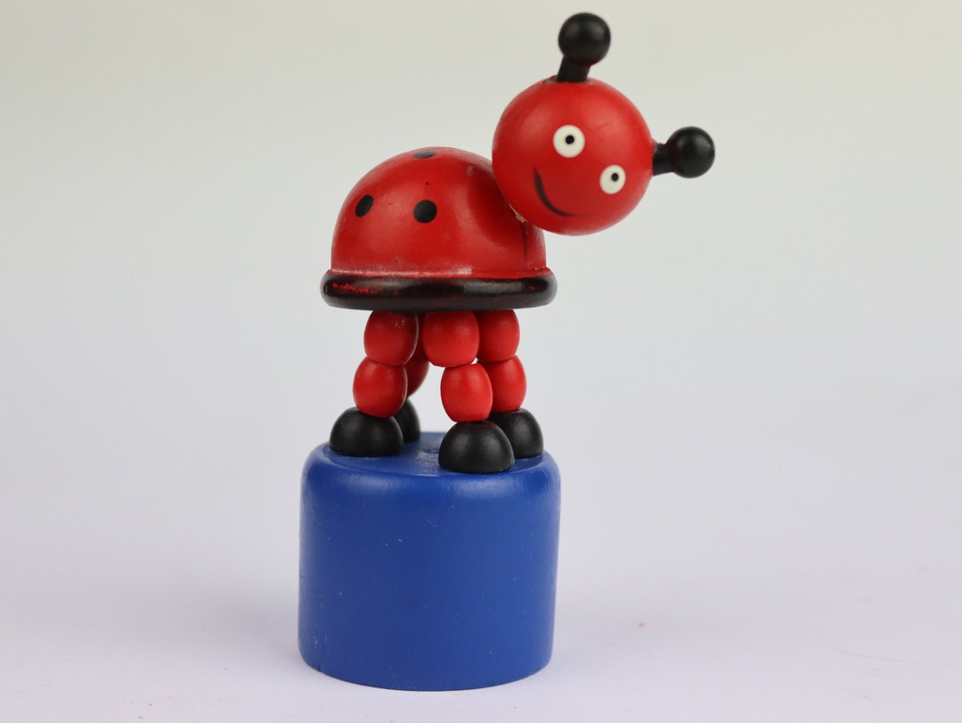 Very Rare Soviet Ladybug Toy, Dancing , Ladybird, Lady-beetle, Lady-cow ...