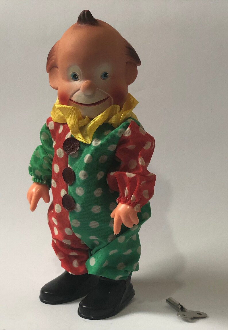 Vintage Clockwork Clown DDR Toy Antique Clockwork Toy. - Etsy