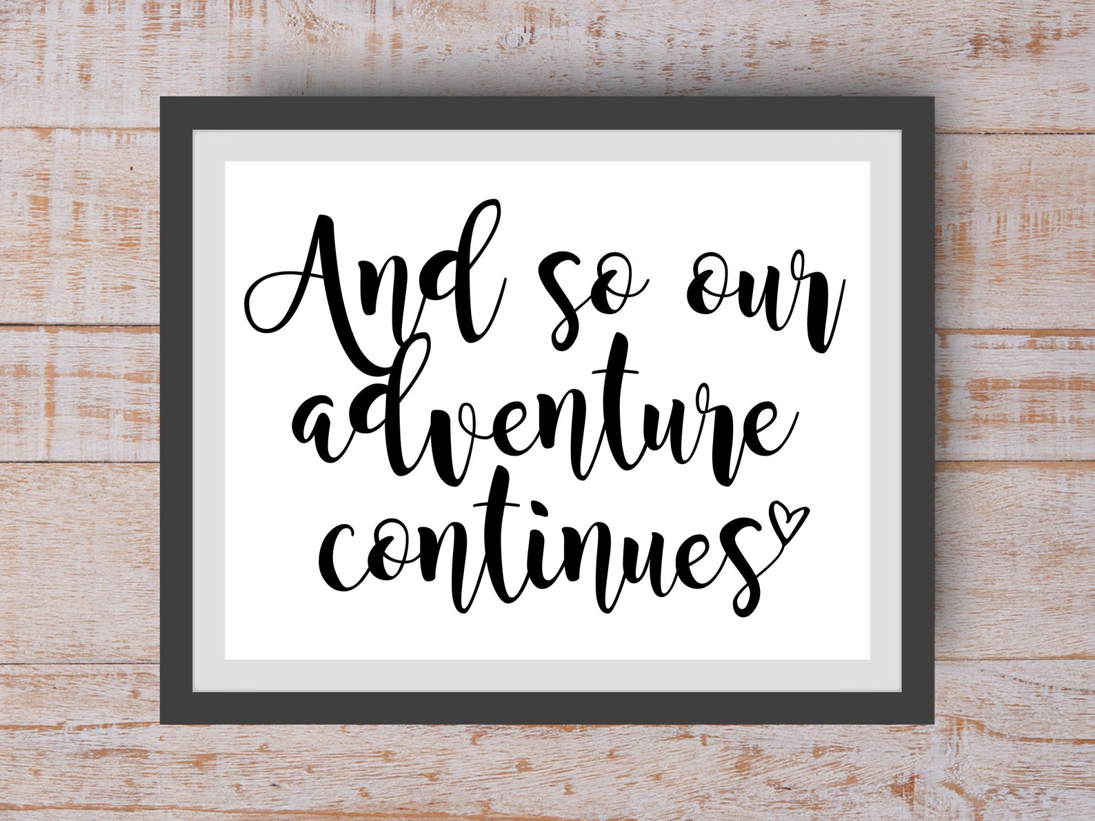 Digital Prints and so Our Adventure Continues Anniversary - Etsy Canada