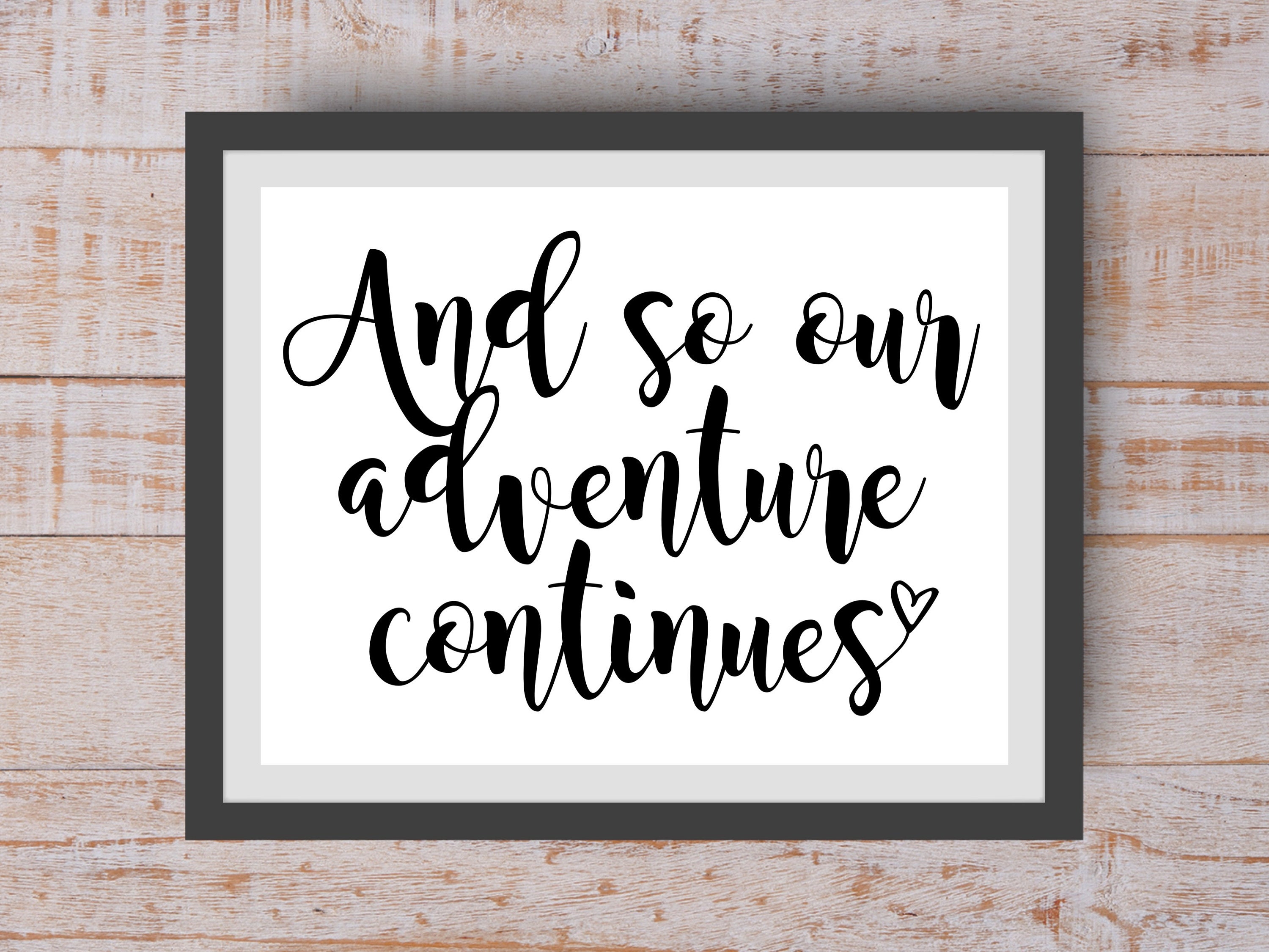 Digital Prints and so Our Adventure Continues Anniversary - Etsy Canada