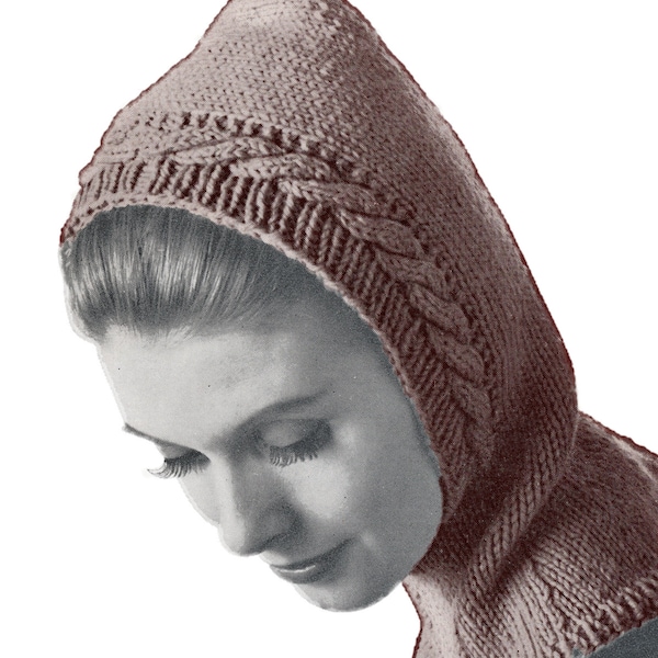 Vintage 1950's Keyhole Knit Scarf Pattern - Etsy UK