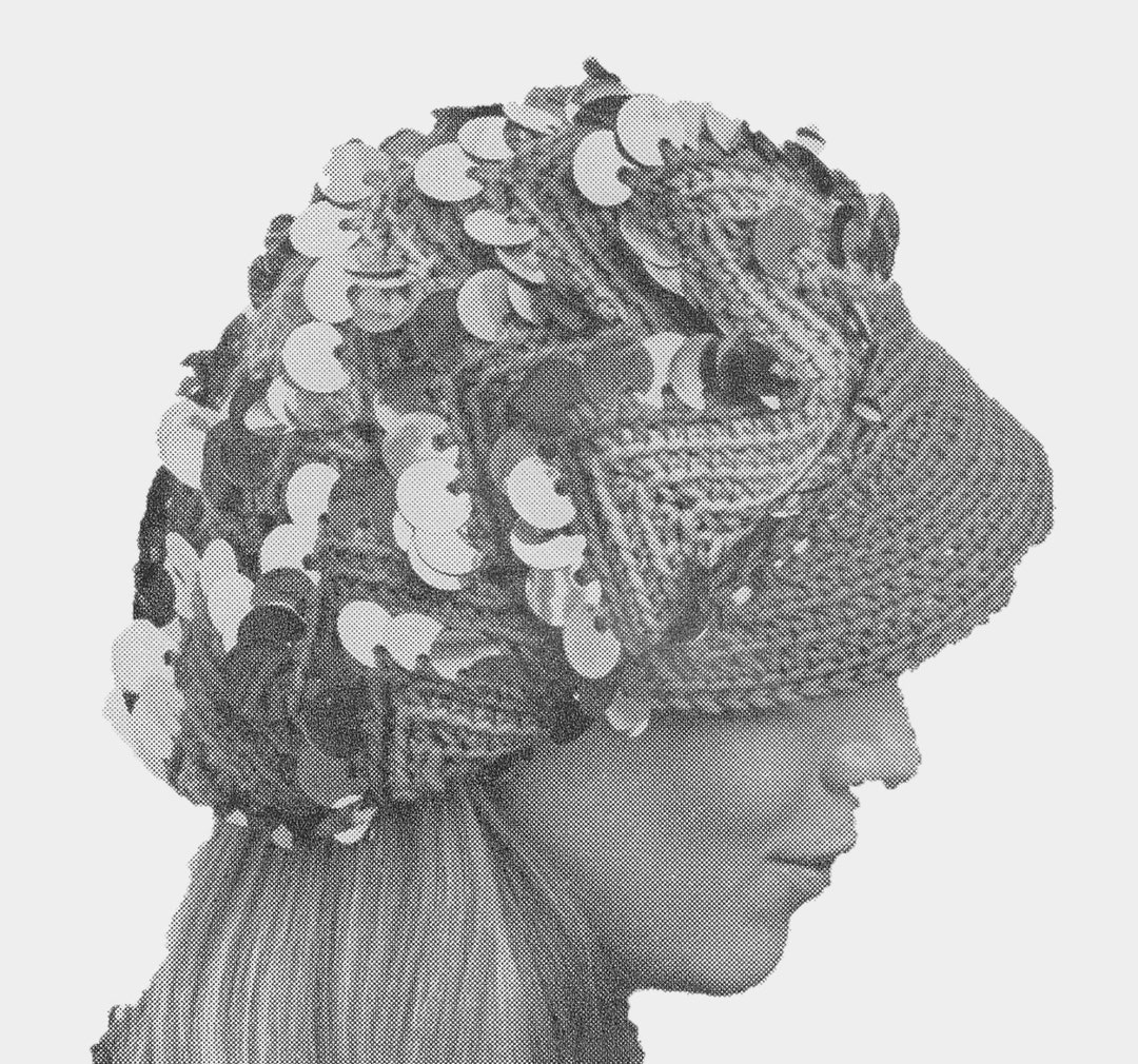 1960's Vintage Bangle Sequin Cap Pattern - Etsy