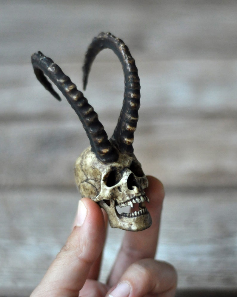High Detailed Realistic Capricorn Horned Vampire Goat Horned - Etsy Canada