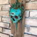 Decorative Fantasy Skull Art, Gothic Skull Wall Decor, Fantasy Home ...