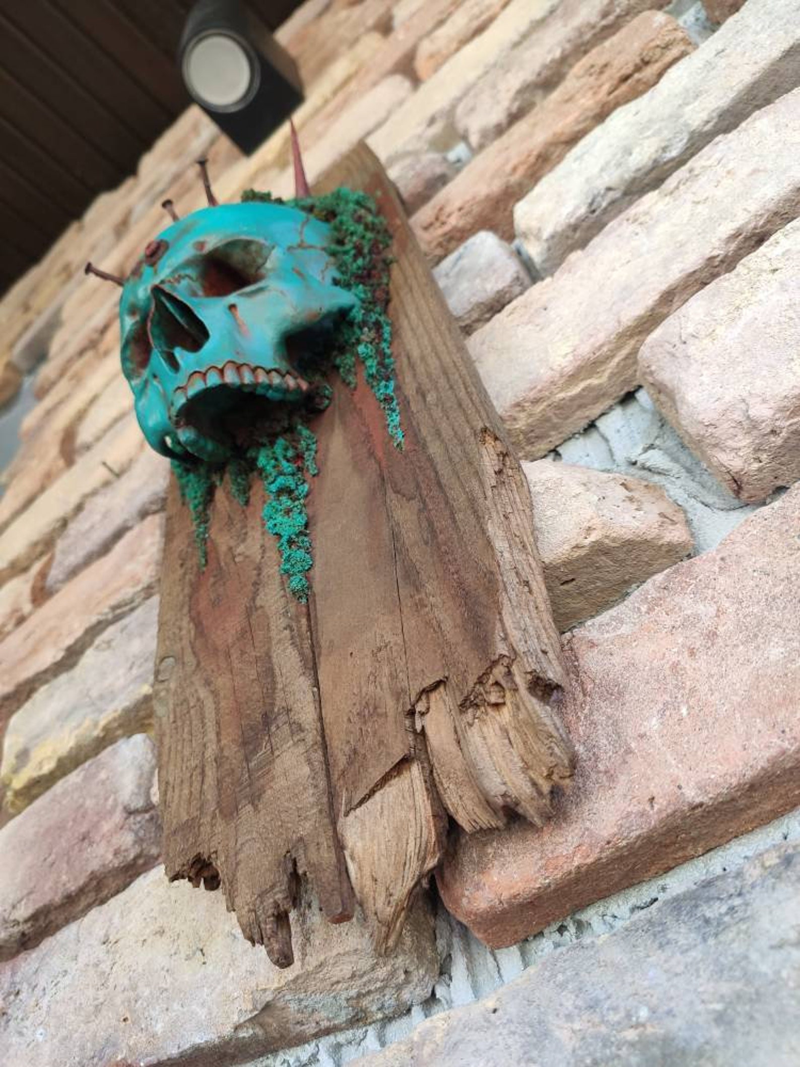 Decorative Fantasy Skull Art Gothic Skull Wall Decor Fantasy - Etsy