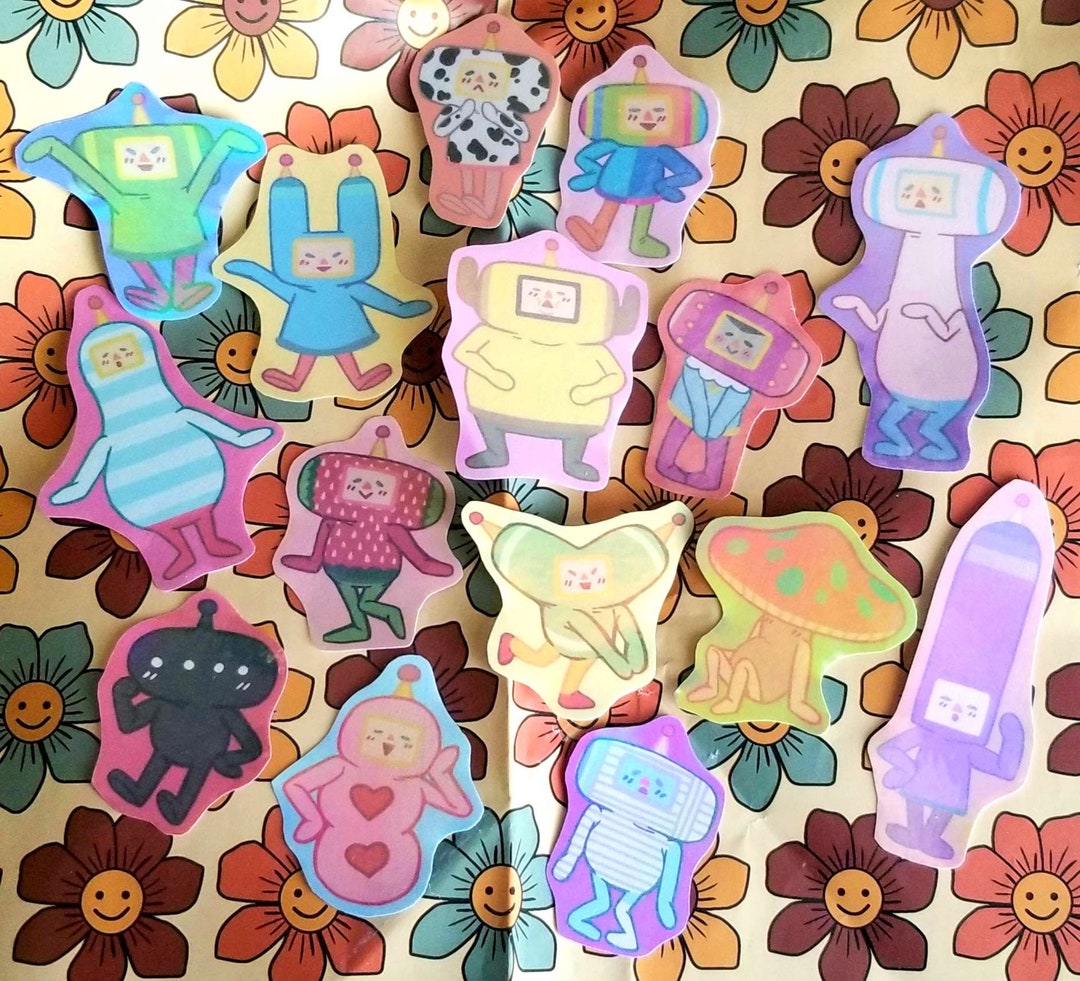 Katamari Cousins Sticker Pack! (2.5 Inches Each) - Etsy