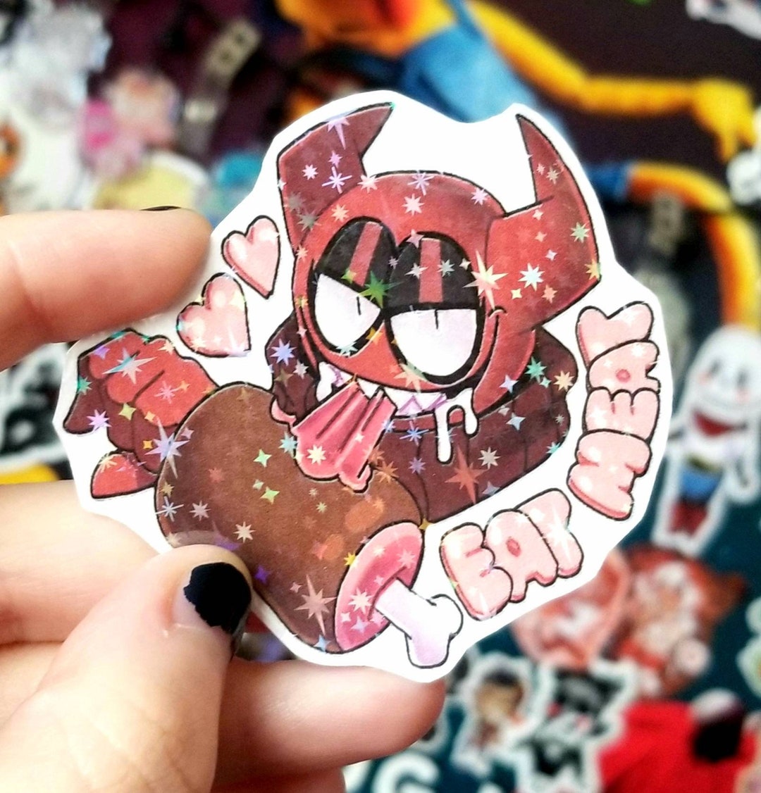 EAT MEAT!! Sticker (2.5 Inches Each) - Etsy