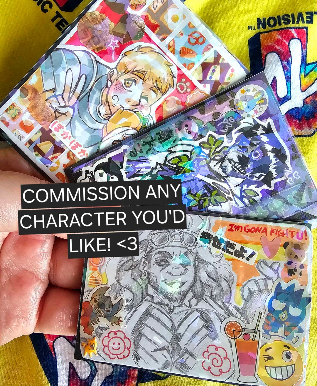 Custom Deco Sketch Card Commissions! - Etsy