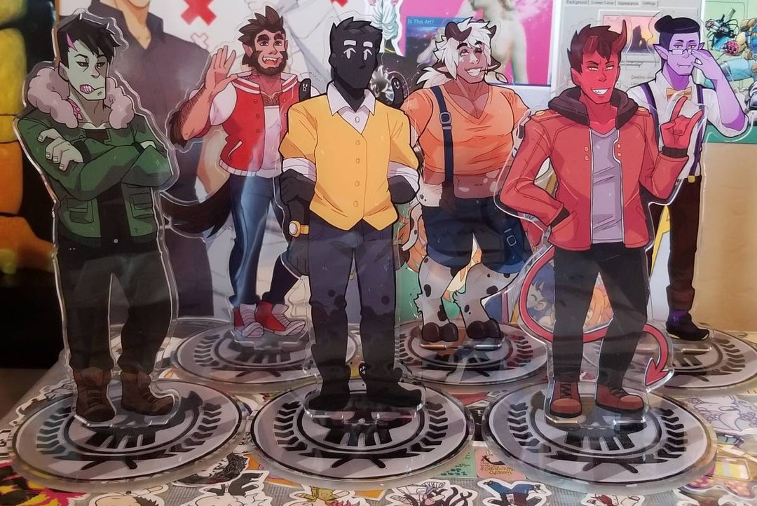 Monster Prom Standees! (7 Inches Tall + Double Sided) - Etsy