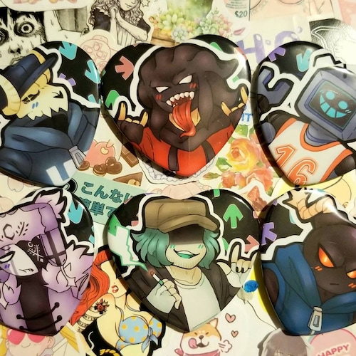 Friday Night Funkin FNF Stickers and Buttons | Etsy