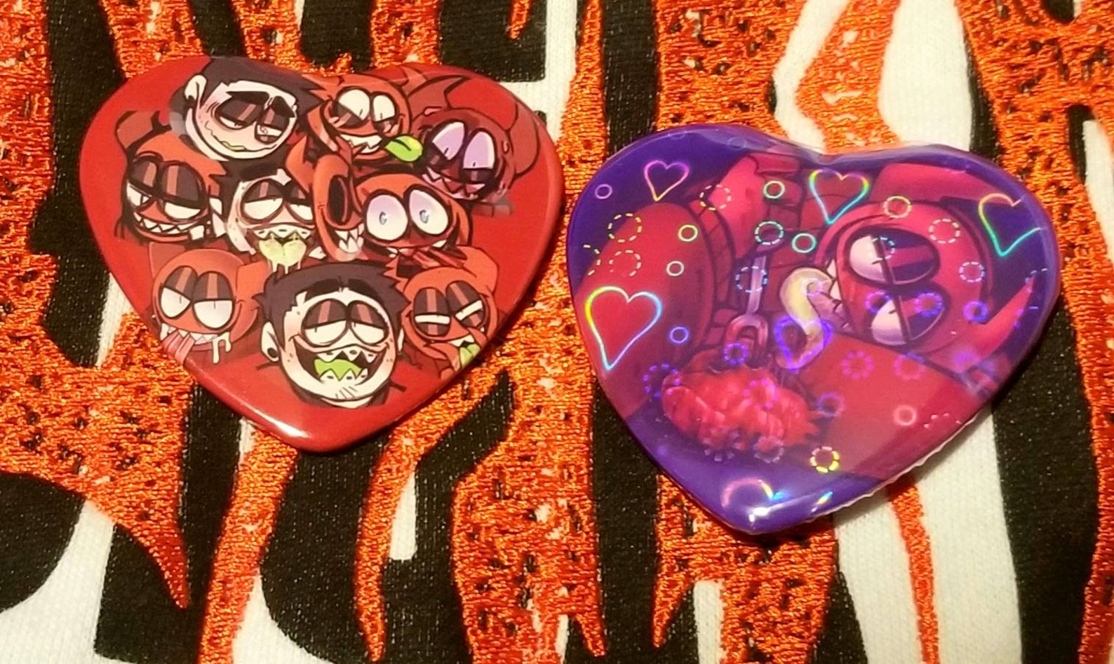 Bob Velseb Buttons 3 Inches Each - Etsy