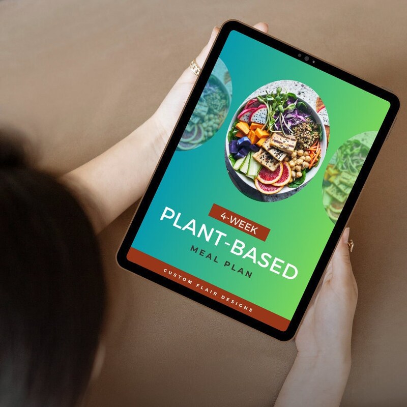 Easy Plant Based Meal Plan - Etsy