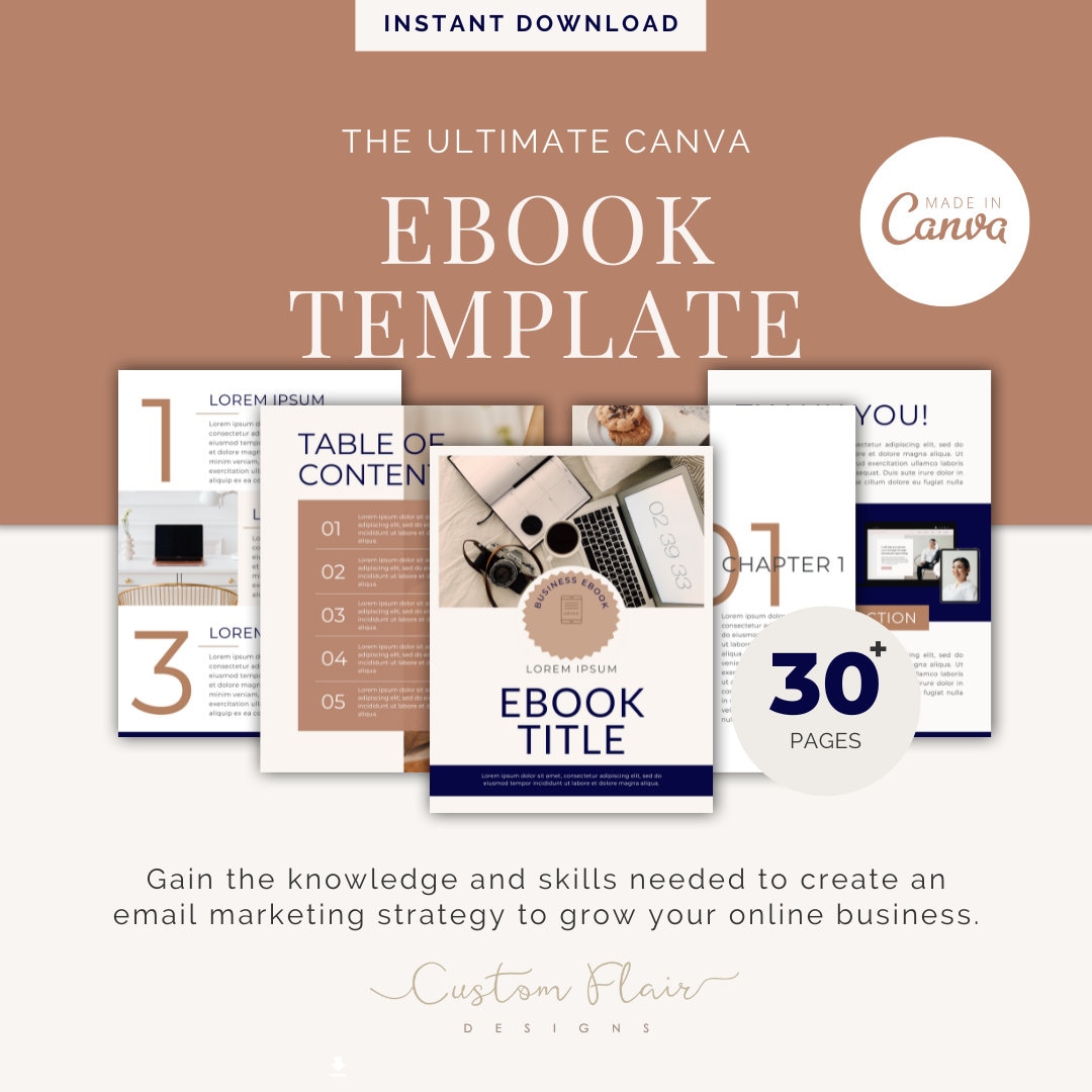 Coaching & Ebook Templates on Canva: Covers, Titles, Design, Workbook ...