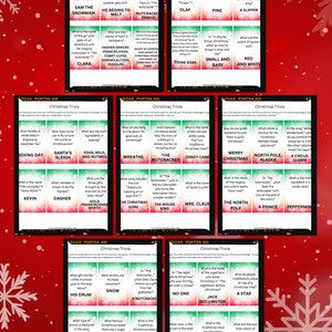 Christmas Trivia Game, Holiday Trivia Game, Christmas Printable Game ...