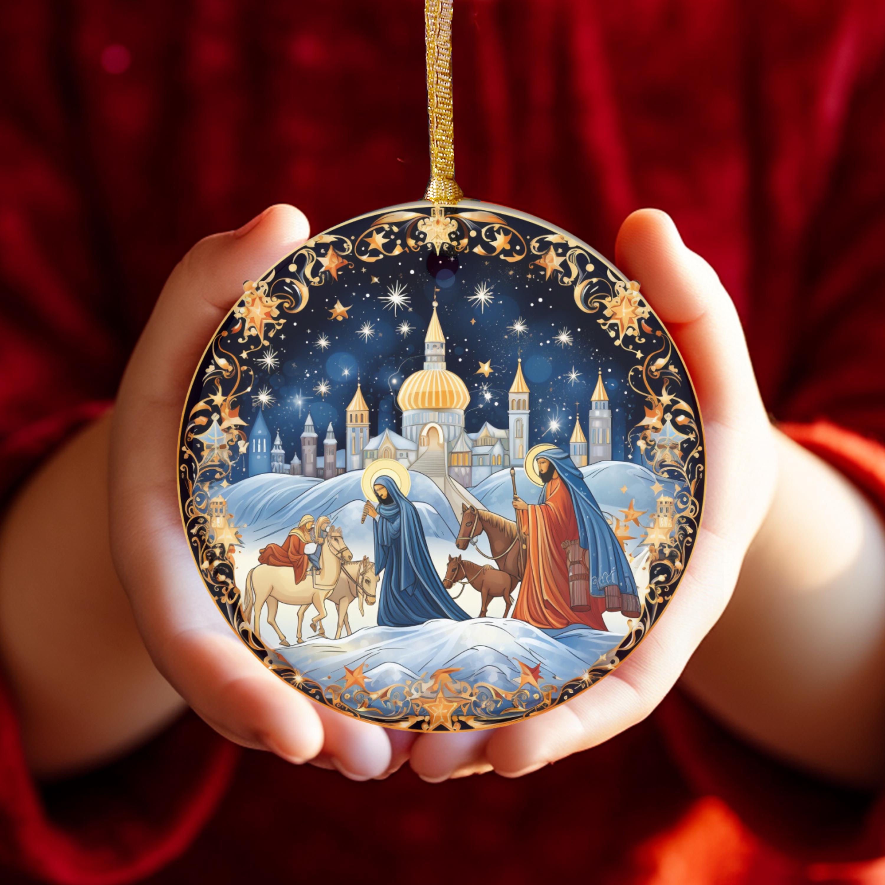 Orthodox Christmas, Jesus Christmas Ornament, Religious Christmas ...