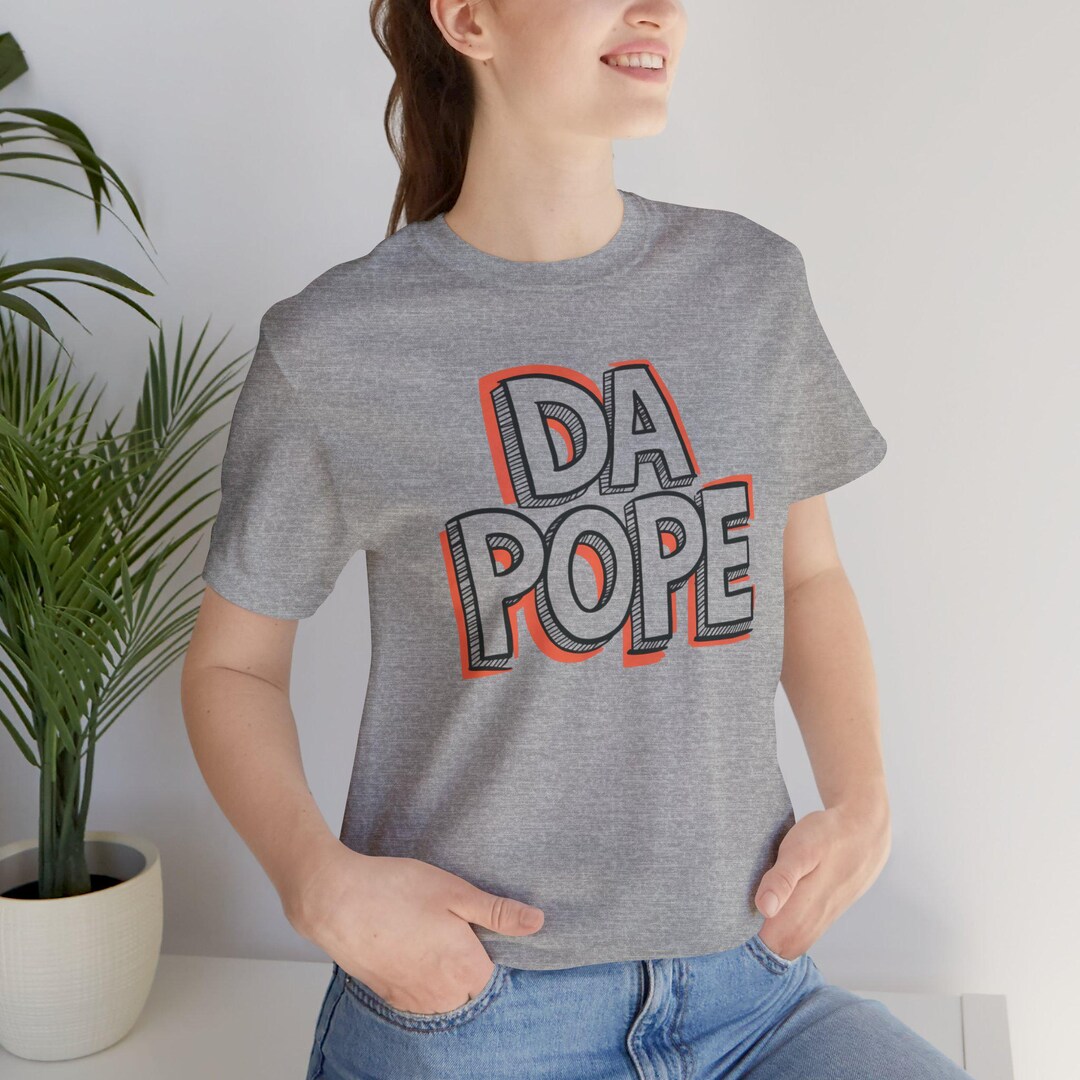 Da Pope Shirt, Chicago Bears Colors T-shirt, Pope Leo XIV Tee, Funny ...