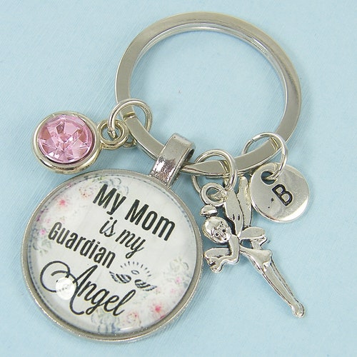 Angel Keyring Sympathy Keychain Memorial Key Ring - Etsy