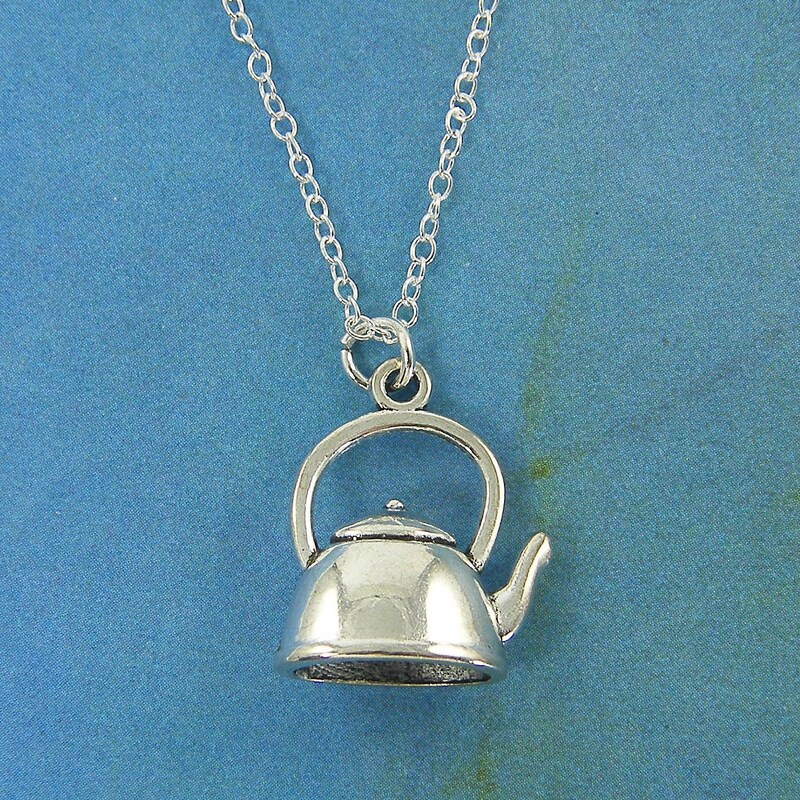 Teapot Necklace - Etsy