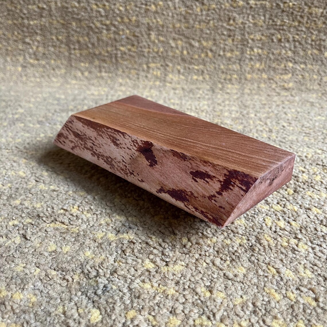 Small Handmade Wood Riser Stand - Bathroom Organizer or Display Shelf ...