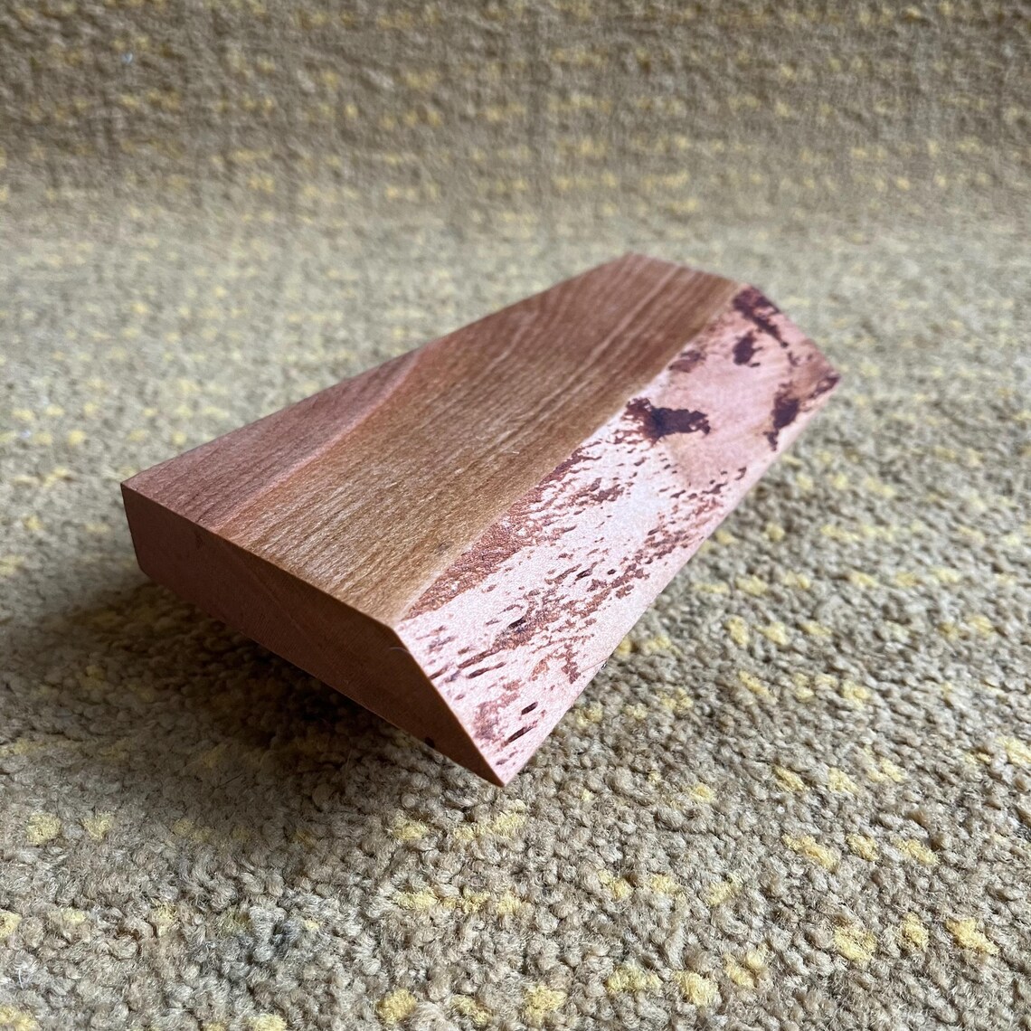 Small Handmade Wood Riser Stand - Bathroom Organizer or Display Shelf ...