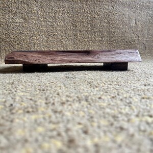 Handmade Rustic Oak Riser Stand - Natural Wood Display Shelf for ...