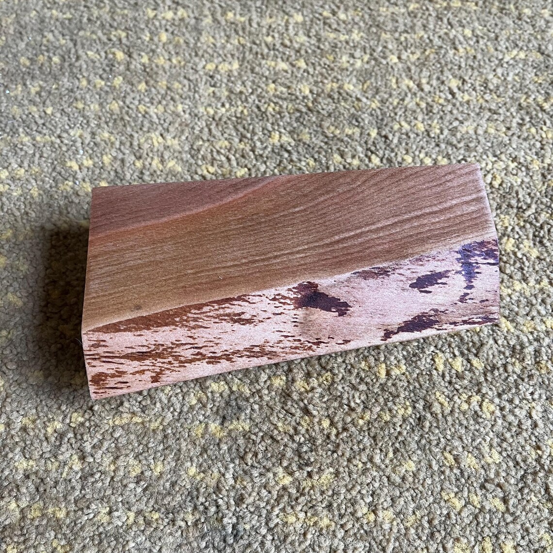 Small Handmade Wood Riser Stand - Bathroom Organizer or Display Shelf ...