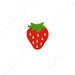 Mini Strawberry Machine Embroidery Design, Digital Download Embroidery ...