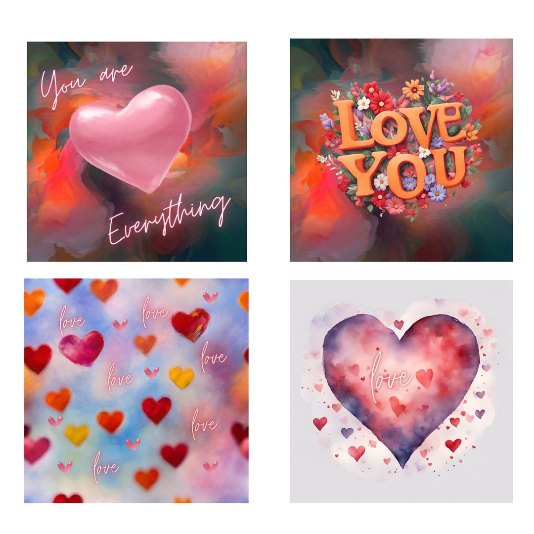 Love Home Decor, Love Wall Art, Digital Download, Prints on Demand ...