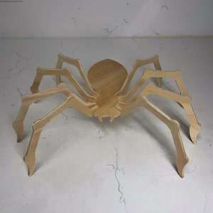 Spider - 3D Puzzle/ Digital File SVG/DXF for Laser or CNC, Halloween - Etsy
