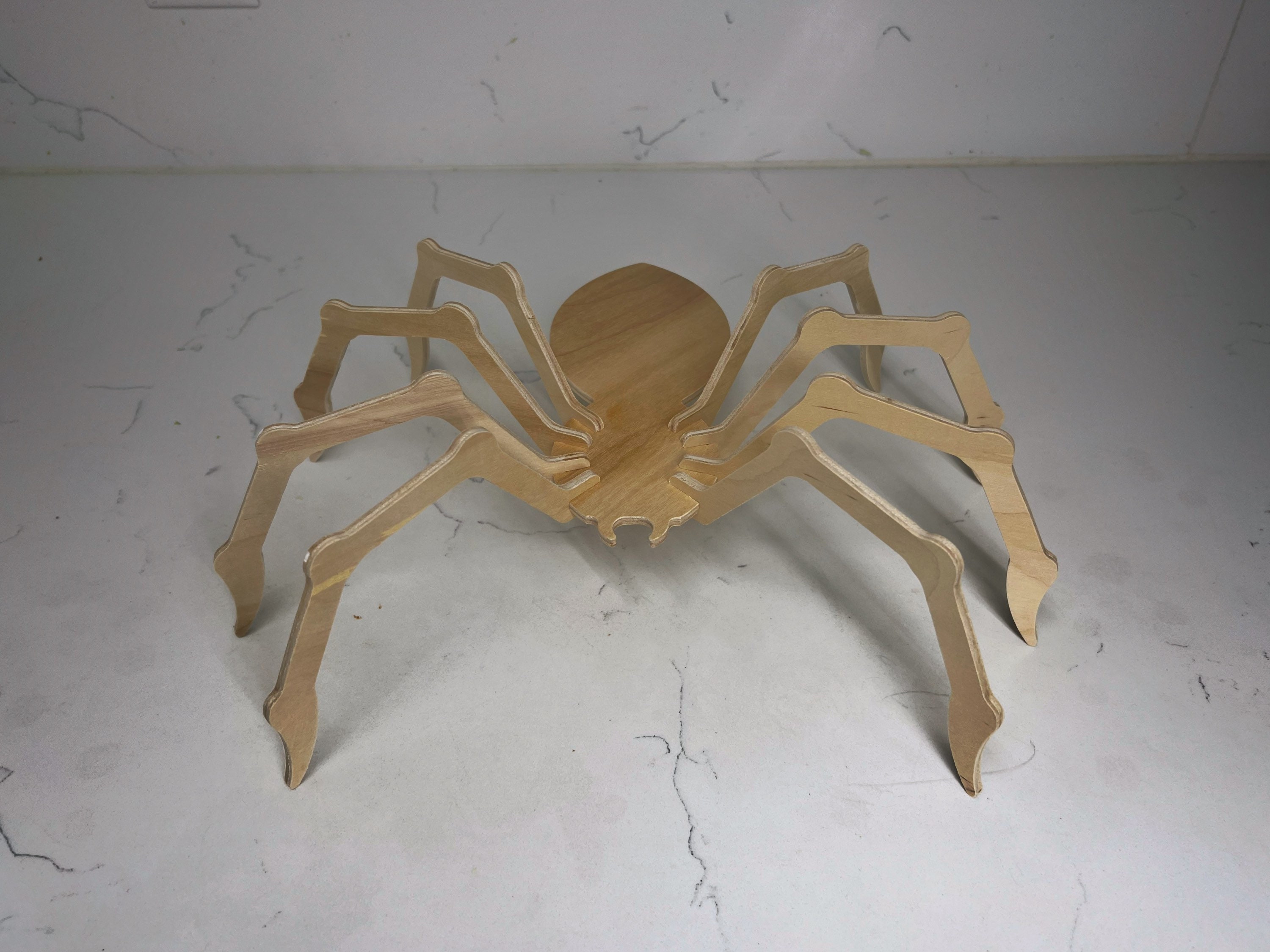 Spider - 3D Puzzle/ Digital File SVG/DXF for Laser or CNC, Halloween - Etsy
