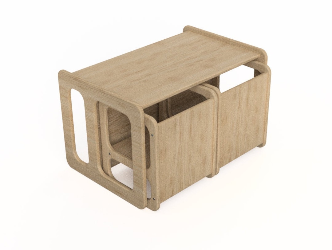 Montessori Table and Chairs - Digital Plans - Etsy