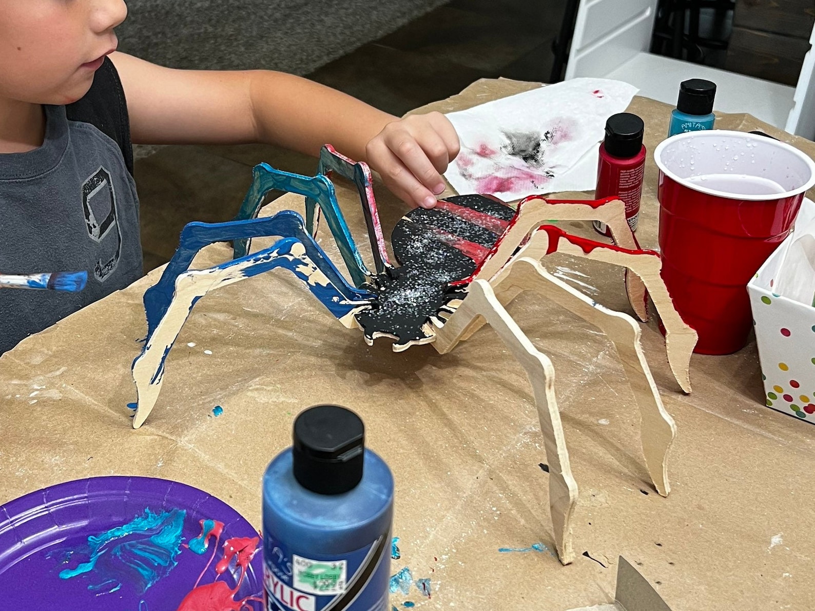 Spider - 3D Puzzle/ Digital File SVG/DXF for Laser or CNC, Halloween - Etsy