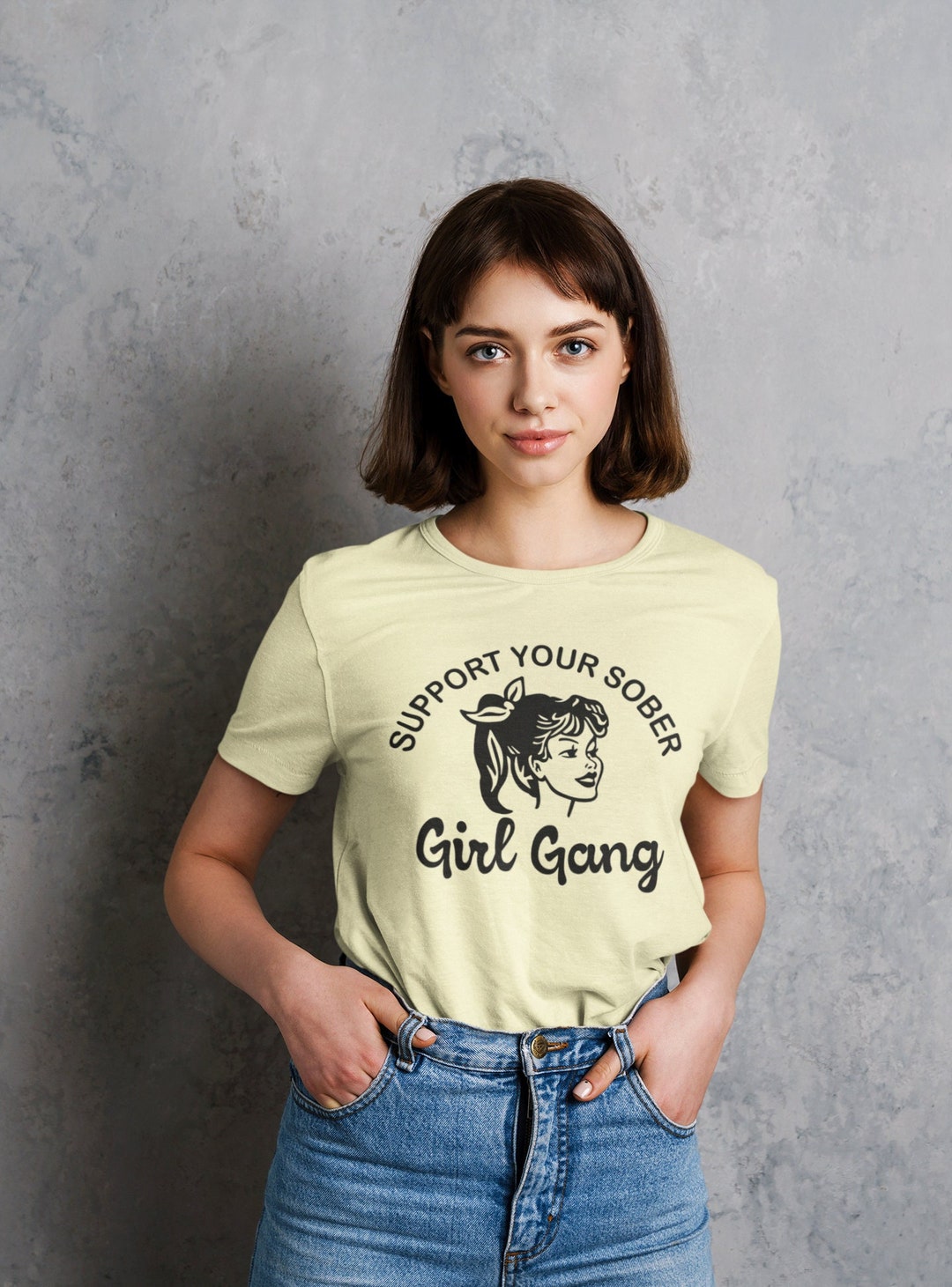 Sober Girl Gang, Recovery Shirt, Sober Mom, Sobriety Shirt, Addiction ...