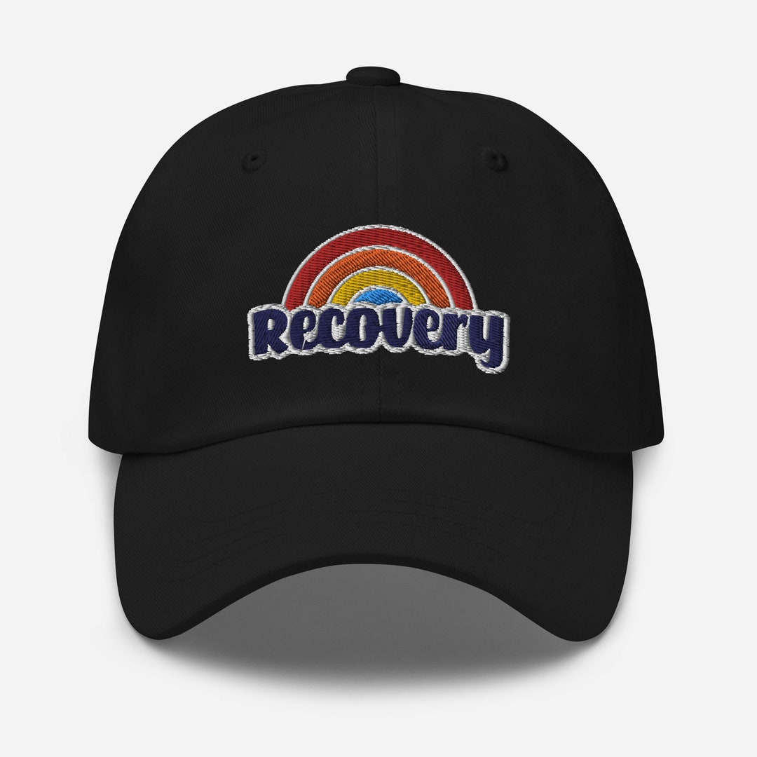 Recovery Rainbow Dad Hat , Recovery Clothing, AA Hat, NA Hat, Narcotics ...