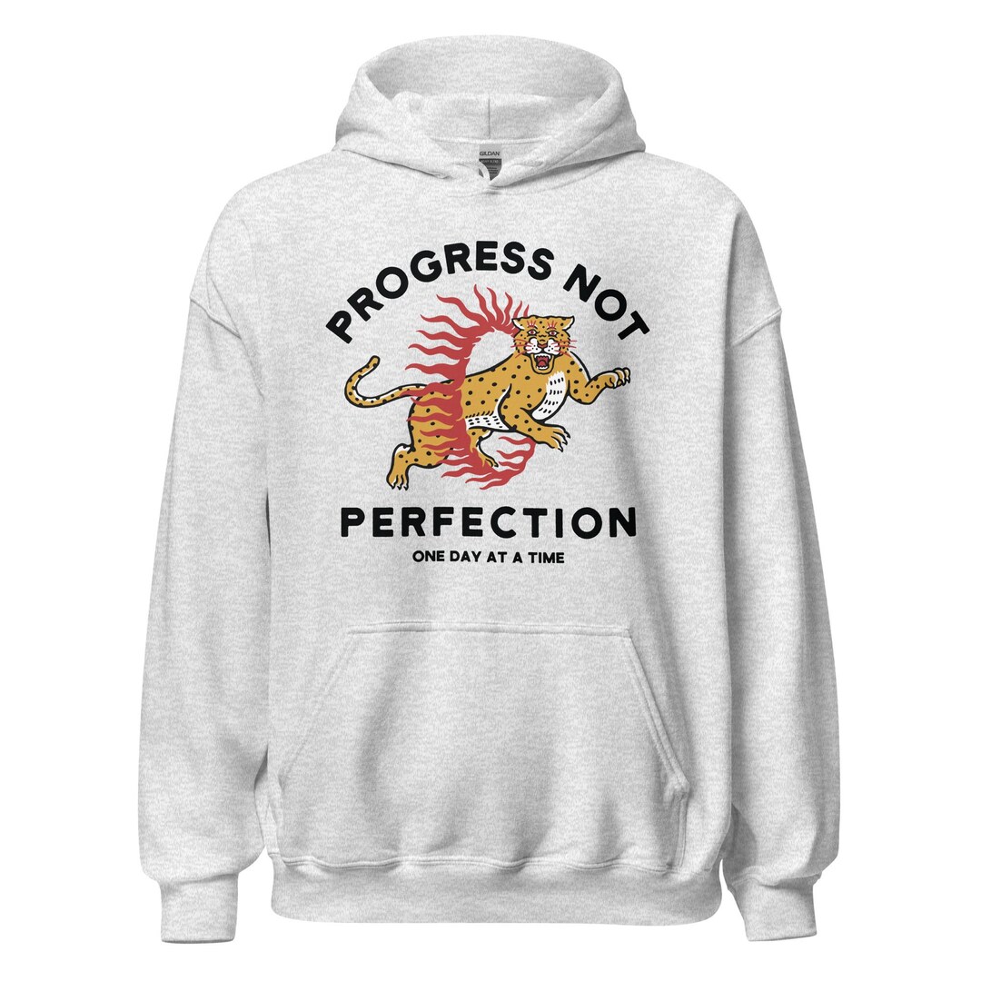 Progress Not Perfection, Recovery Apparel, AA Hoodies, NA Hoodies ...