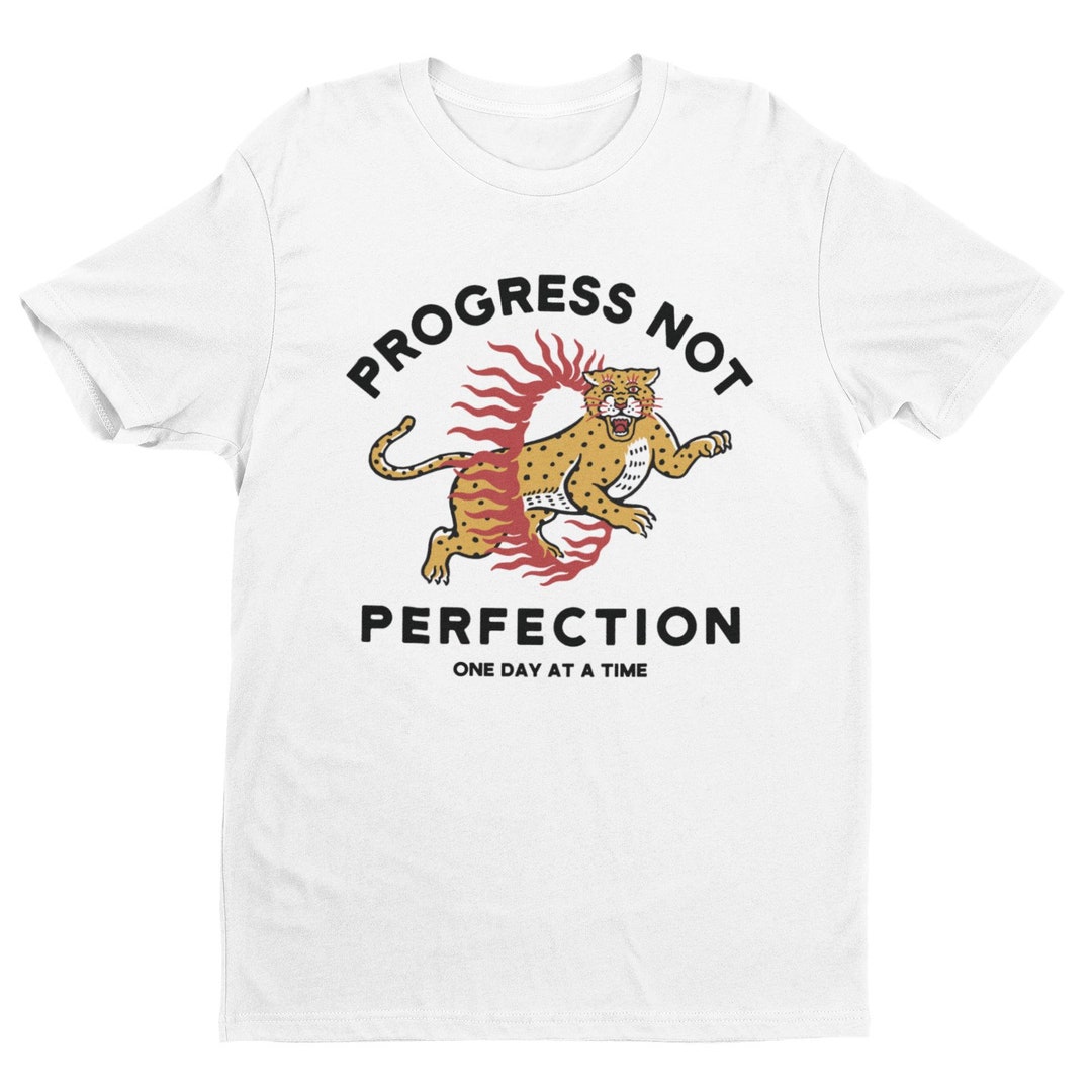Recovery Shirt, Progress Not Perfection, Alcoholics Anonymous Shirt ...